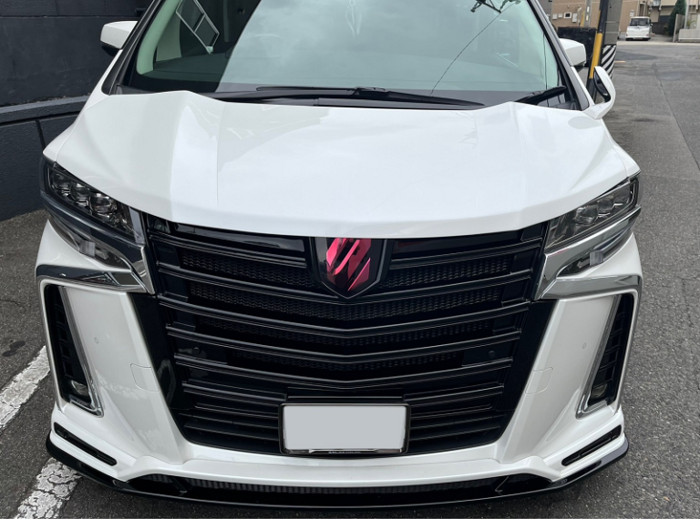 【かすたむぶろぐ】プレミアム店初！ アルファード ファイナルエディション ボンネット取付 ｜ KUHL(クール)