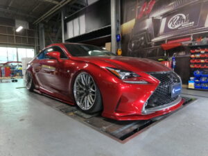 レクサスRC KRUISE KR-RCRR エアロキット取付 KUHL JAPAN 坂本 ｜ KUHL(クール)