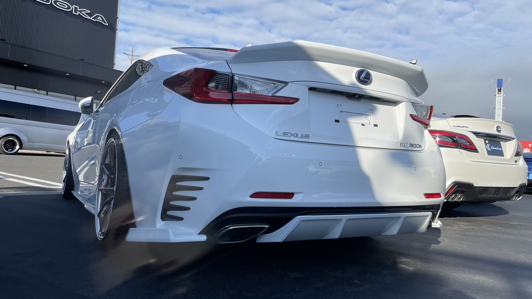 デモカー レクサスRC300h Fスポーツ完成！ ｜ KUHL(クール)