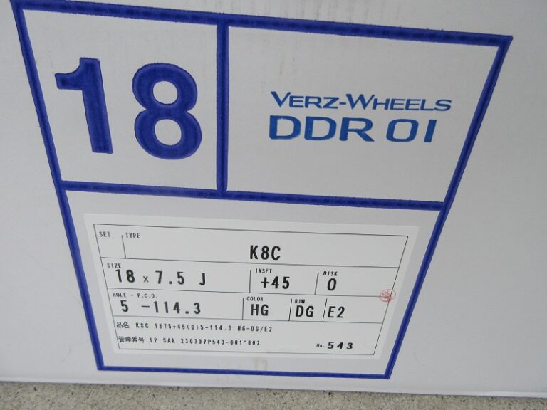 【出荷】VERZ-WHEELS DDR01【ホイール】 ｜ KUHL(クール)