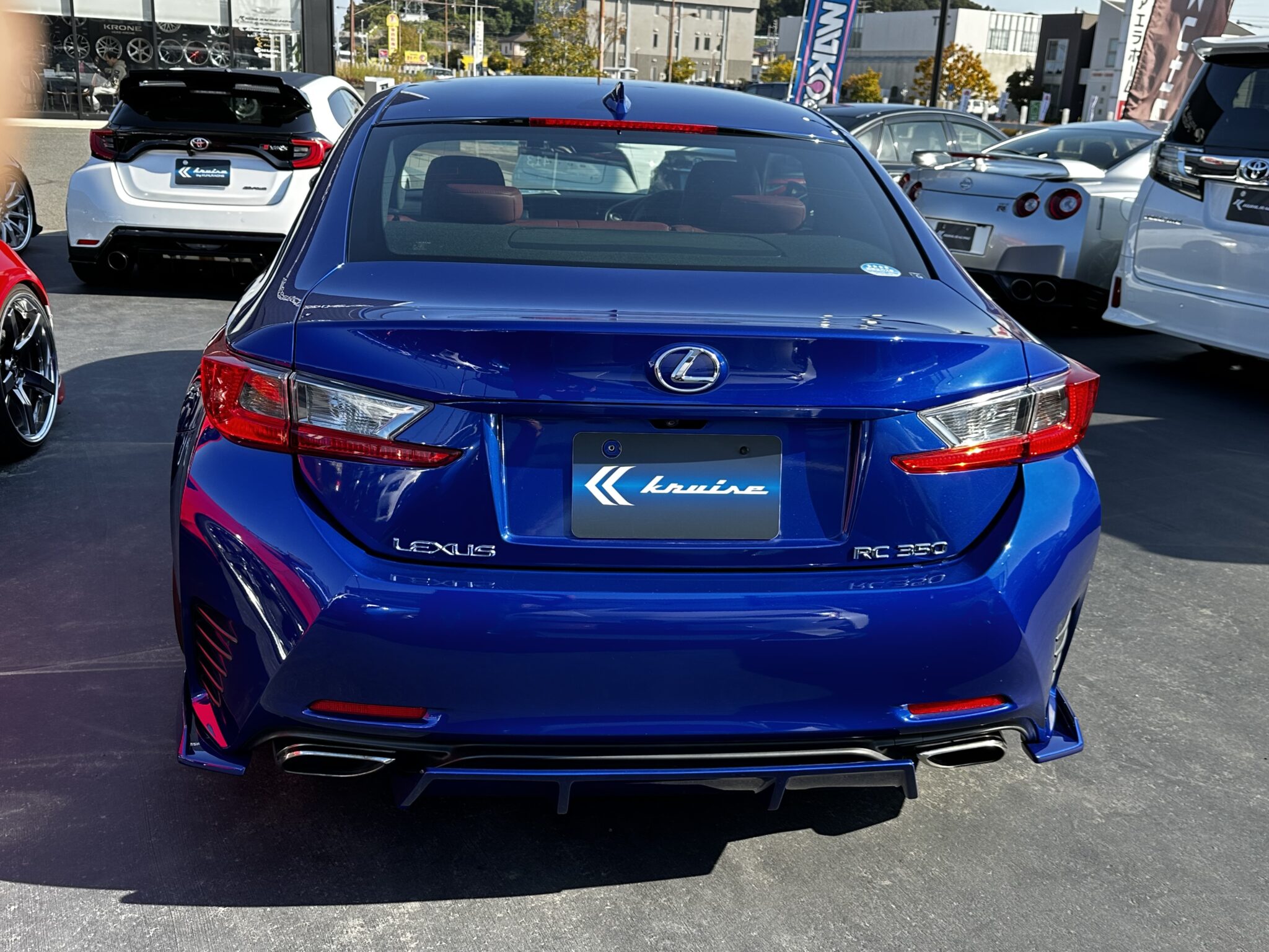 大目玉特選車の紹介！/KUHL福岡/KRUISE/デモカー/特選車/即納可能/RC-F/GR86 ｜ KUHL(クール)