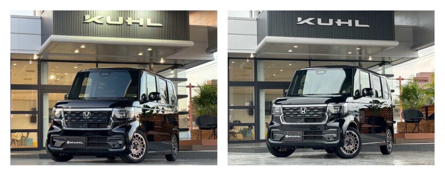 【新型N-BOXを早速ドレスアップ】 JF5型 新型N-BOXカスタムに車高調取り付けをしました！ ｜ KUHL(クール)