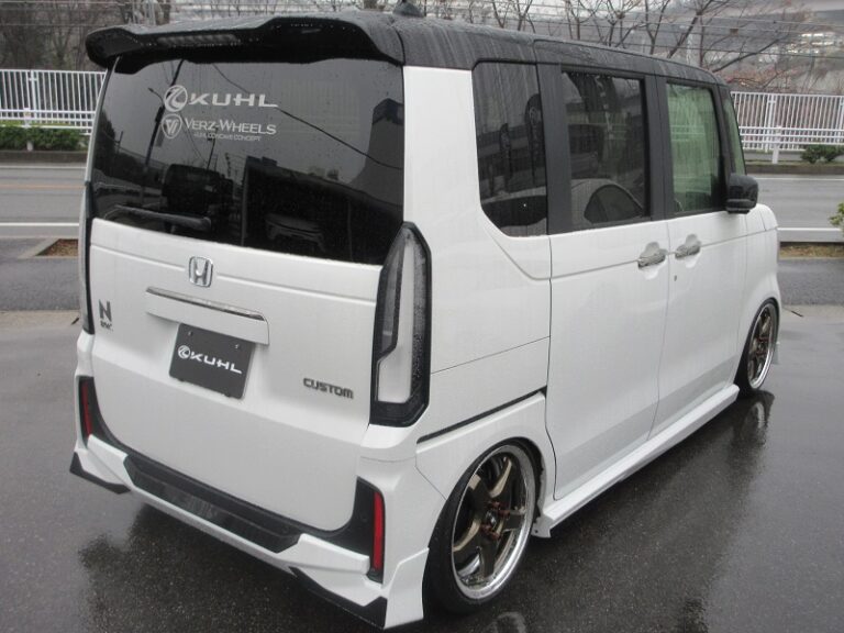 【検証】HONDA・N-BOX CUSTOM（JF5/6）エアロ装着時のダウン量、突出量 ｜ KUHL(クール)