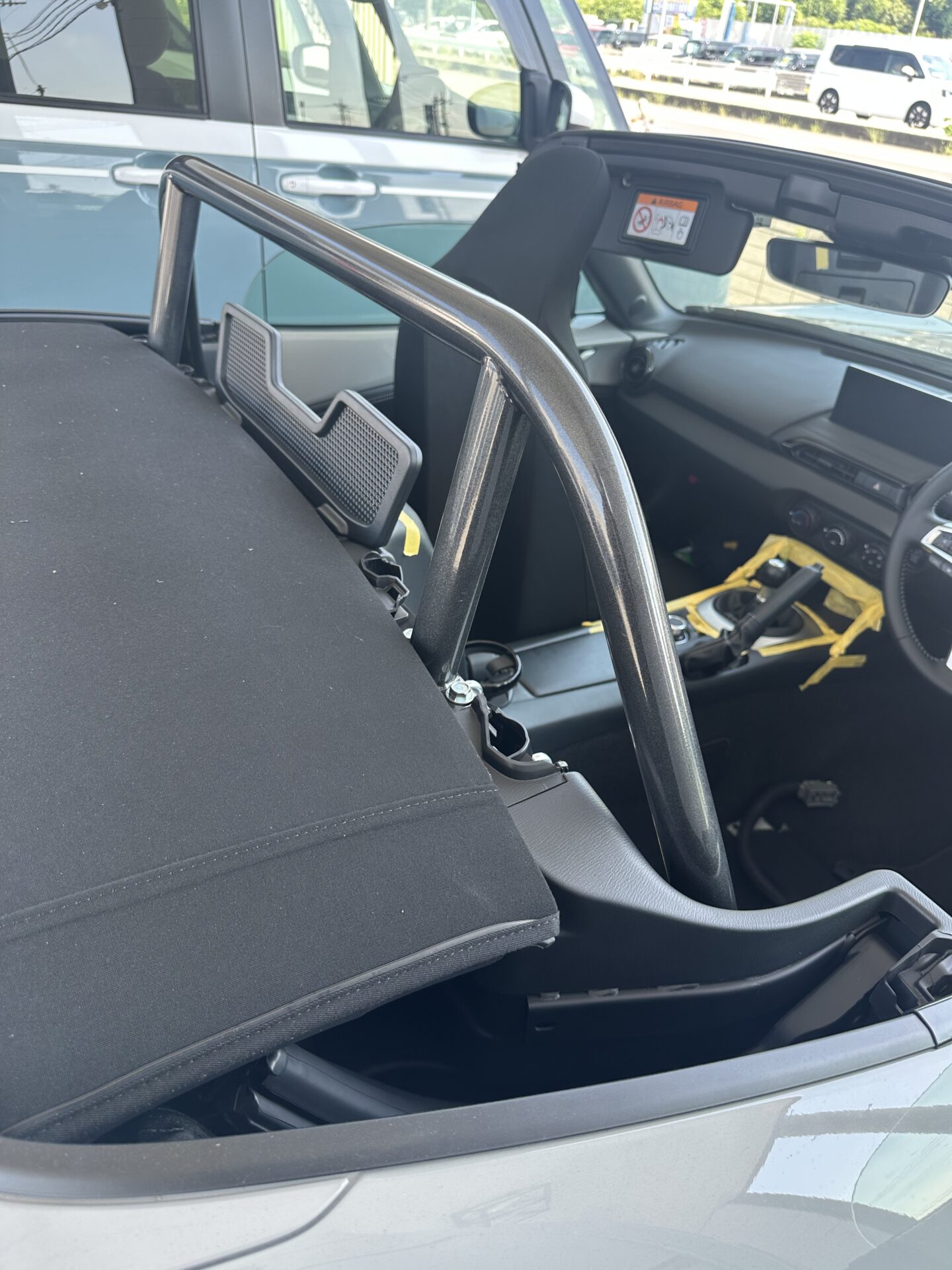 【メカブログ】NDロードスターにロールバー、フルバケ、4点式シートベルトの取り付けを行いました！ ｜ KUHL(クール)