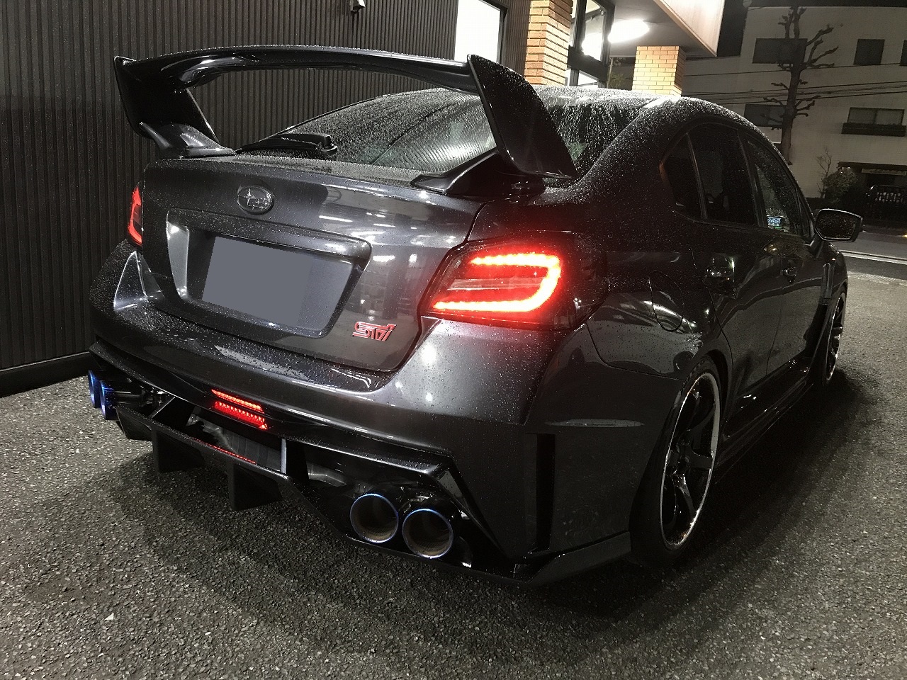 KUHL × WRX 単色塗装は車体との一体感マシマシ！リア周り同色塗装編！ ～ KUHL SUBARU WRX STI S4 VAB リア 単色塗装 !! | KUHL RACING SAITAMA